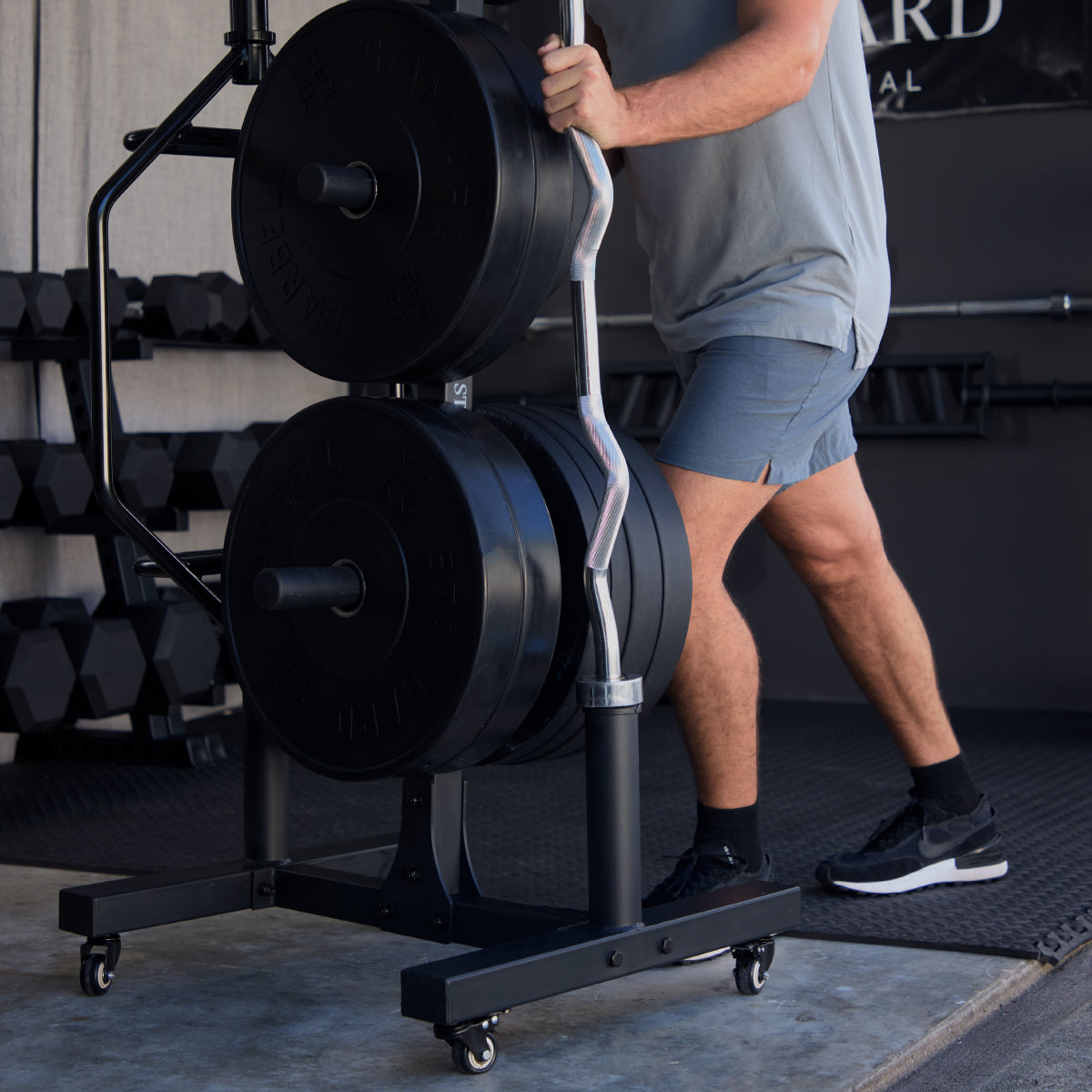 Weight Tree - Olympic Barbell and Weight Rack – Barbell Standard